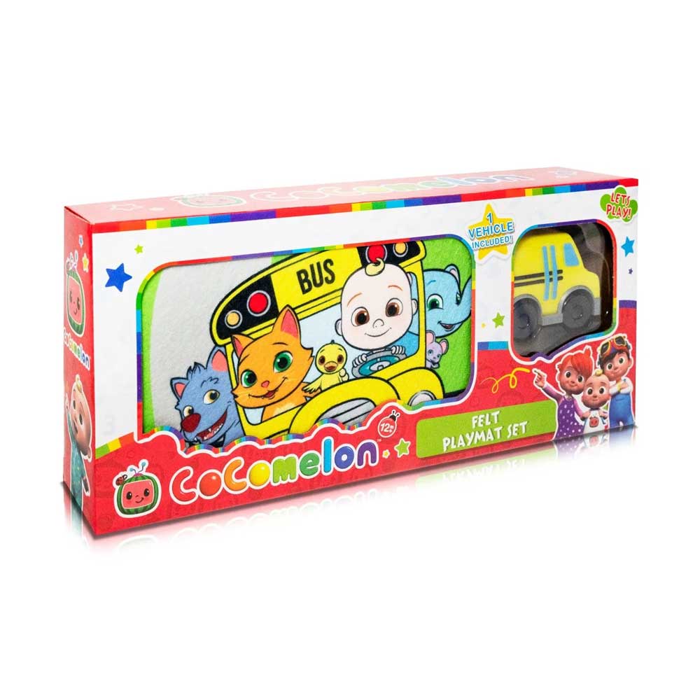 [TC Toys] Cocomelon Cocoa Children's Play Mat With A Car Animation ...