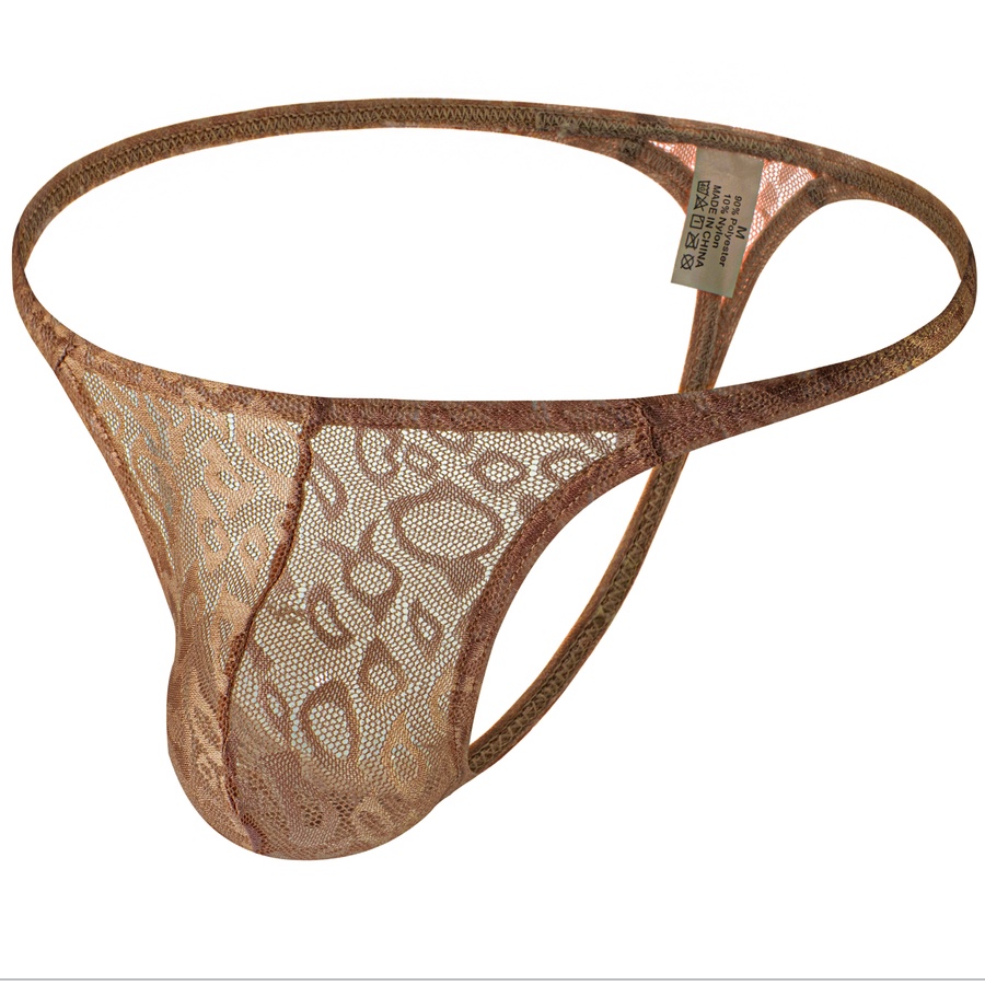 Sexy Underwear For Men Low Waist Bulge Pouch G String Backless Thongs