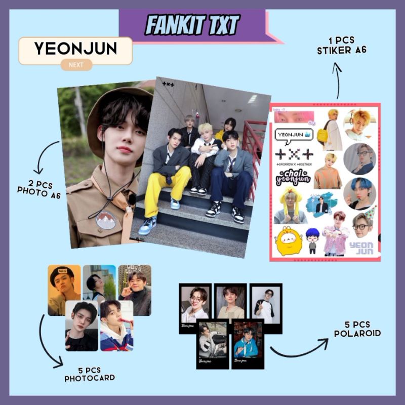 FANKIT TXT / FANKIT KPOP / FANKIT TXT / TXT SOOBIN YEONJUN BEOMGYU ...