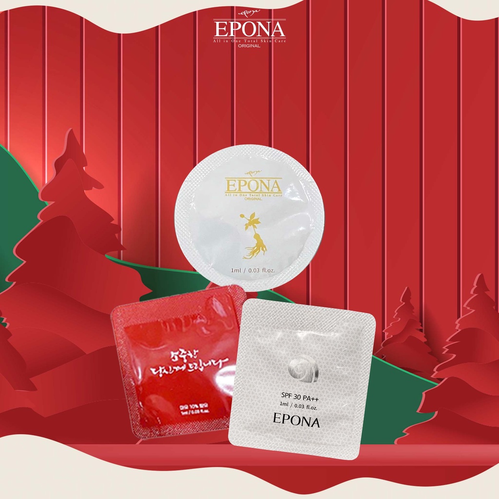 Set of 3 Trial Samples of Epona Comprehensive Skin Cream 1ml | Shopee ...