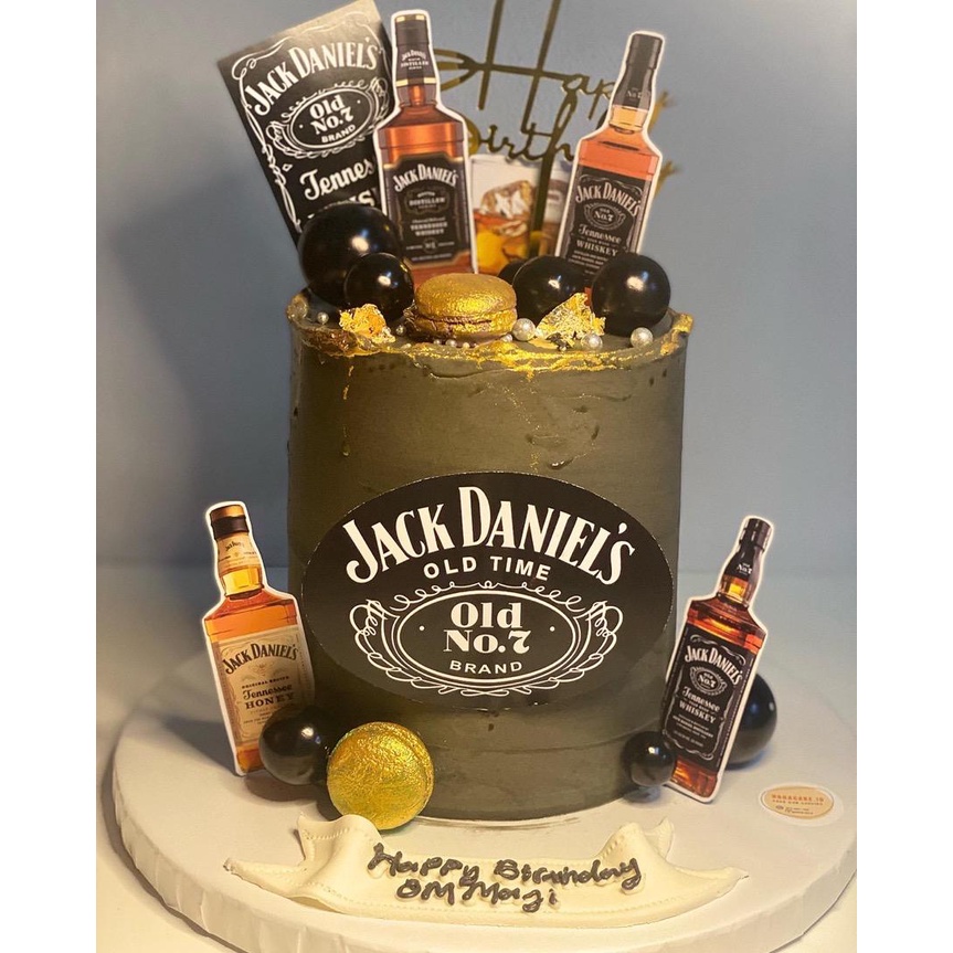 Bottle Topper Printing Jack Birthday Cake Topper Birthday Cake Topper ...