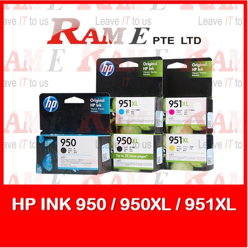 [ORIGINAL INK] HP 950 950XL 950 XL 951XL 951 XL Black Cyan Magenta ...