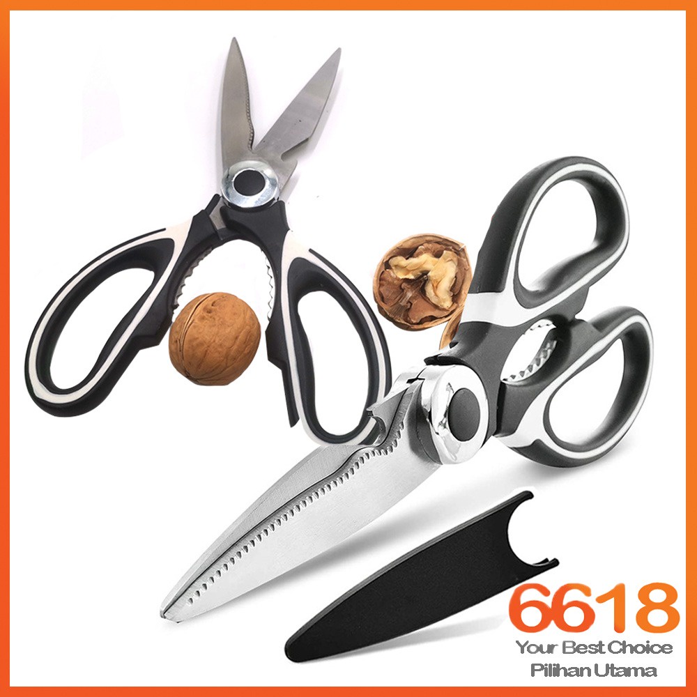 Gunting Dapur Pemotong Tulang Ayam Pemotong Gunting Pelbagai Guna ...