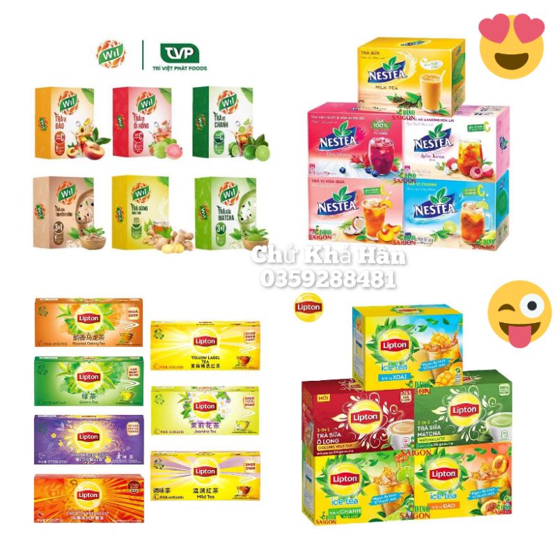 [ Many Flavors ] Lipton Lemon Tea / Peach Tea / Milk Tea / Nestea / Wil Tea | Shopee Singapore