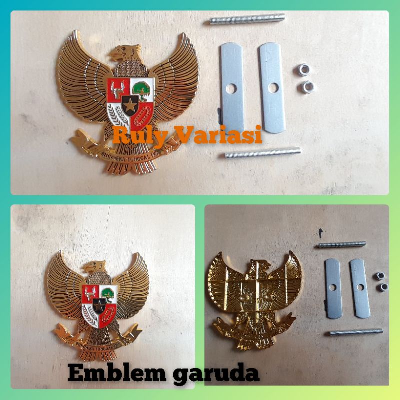 Garuda Pancasila Logo Emblem for car number plate grill Garuda ...