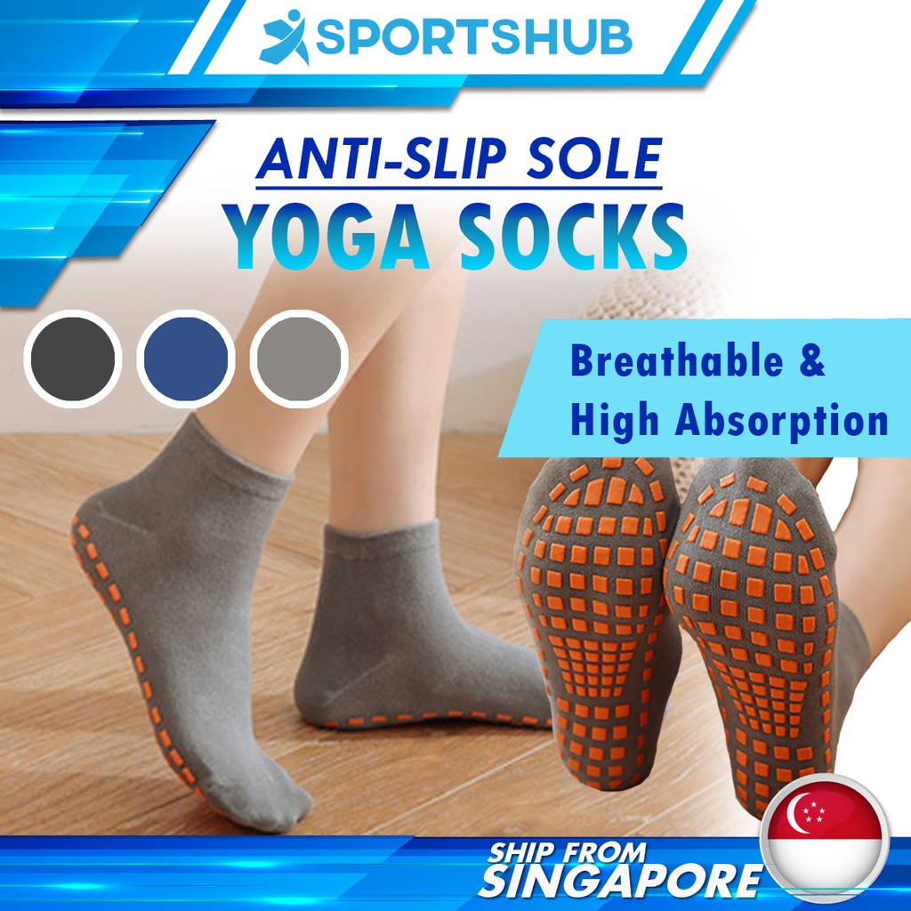 🇸🇬 Yoga Socks Anti Slip Comfortable Fitness Yoga Pilates Ballet Dance ...