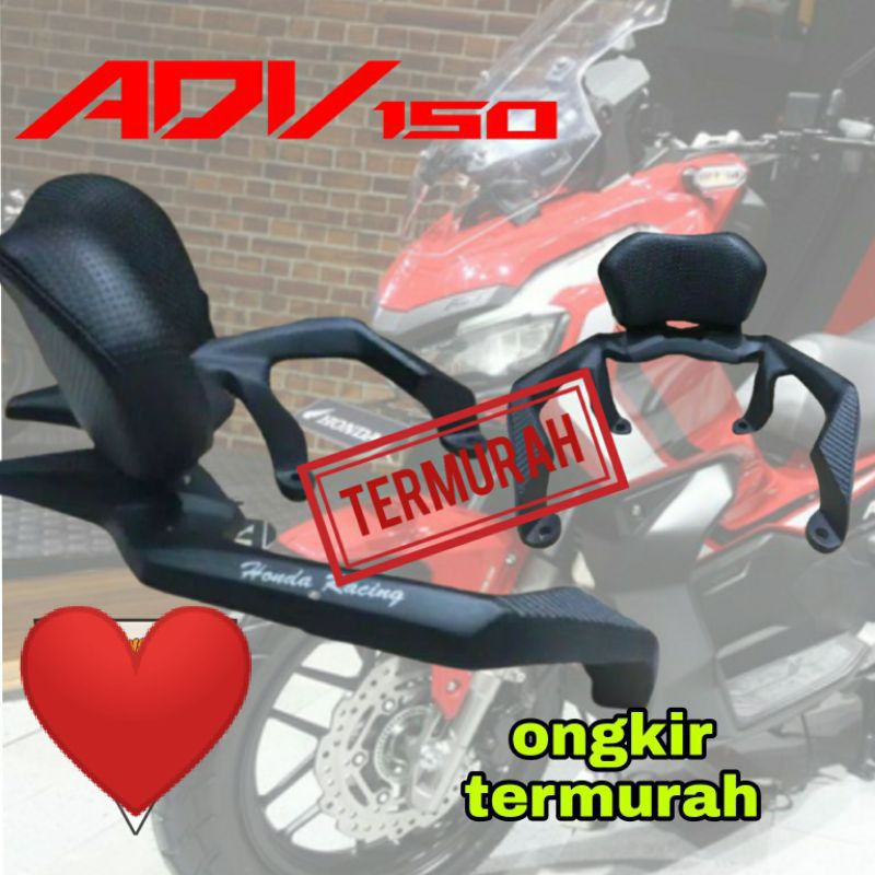 Honda ADV 150 backrest, ADV 150 / ADV 160 backrest stirrup, seat ...