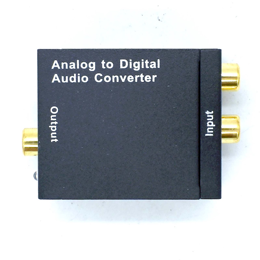 ADC Analog To Digital Converter Optical Coax RCA Toslink Audio Sound ...