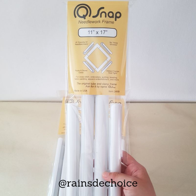 QSnap PVC Frame for Quilting, Cross Stitch, Embroidery (Per QSnap Frame) | Shopee Singapore