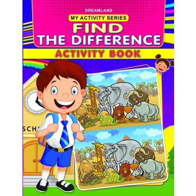 My Activity Book Series - Find the Difference / Spot the Difference ...