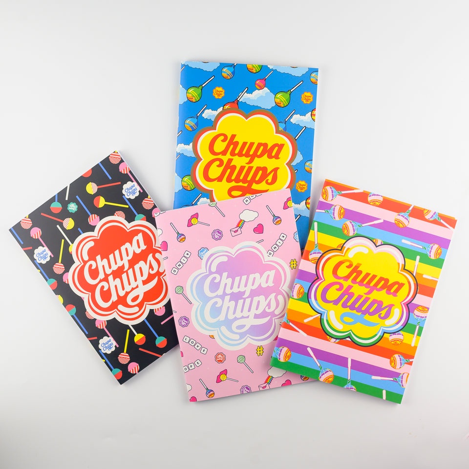 Chupa Chups x Enchante Notebook (1 Book + 1 Sticker Sheet) | Shopee ...