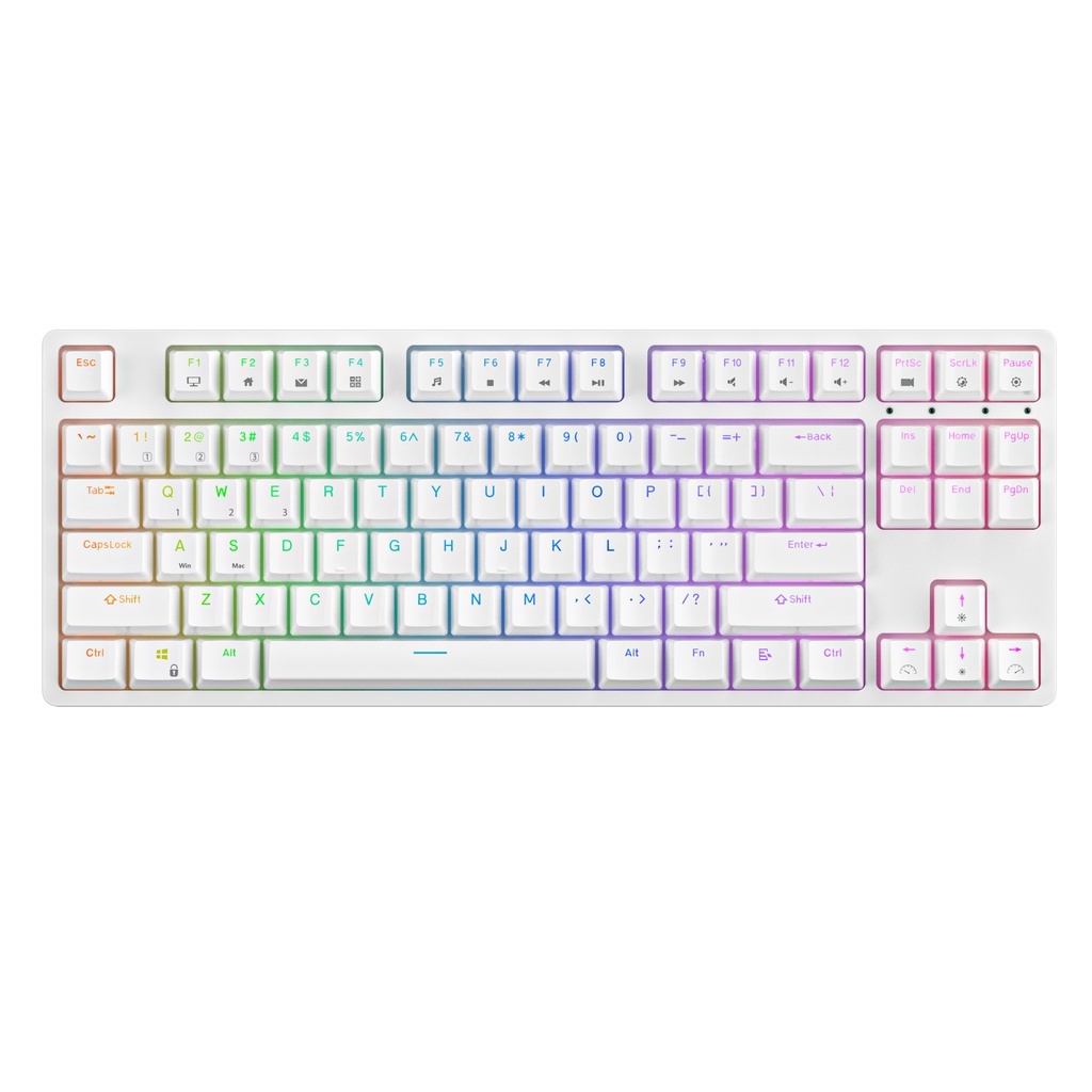Rk87 RGB NEW HOTSWAP - Royal Kludge RK87 Bluetooth 5.0 And Wireless 2 ...