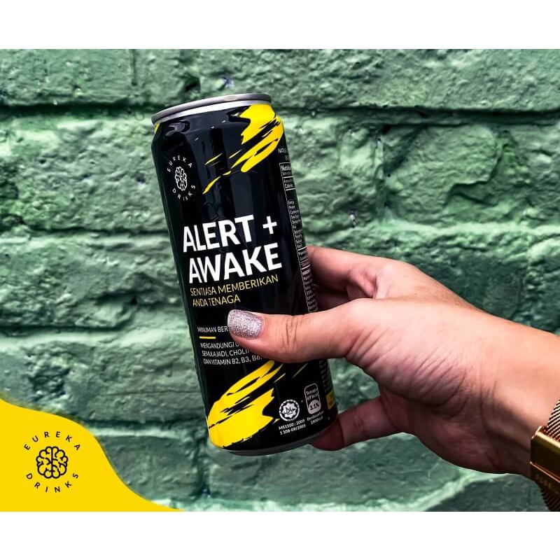 Eureka Drinks: Alert Smart Energy Drink (6 Cans) | Shopee Singapore