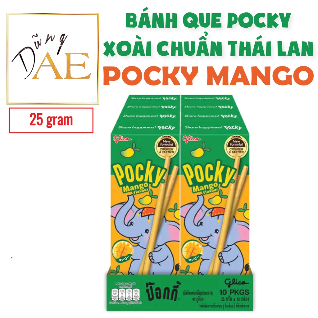 Thai Mango Pocky Sticks - Thai Standard Mango Pocky 25g | Shopee Singapore