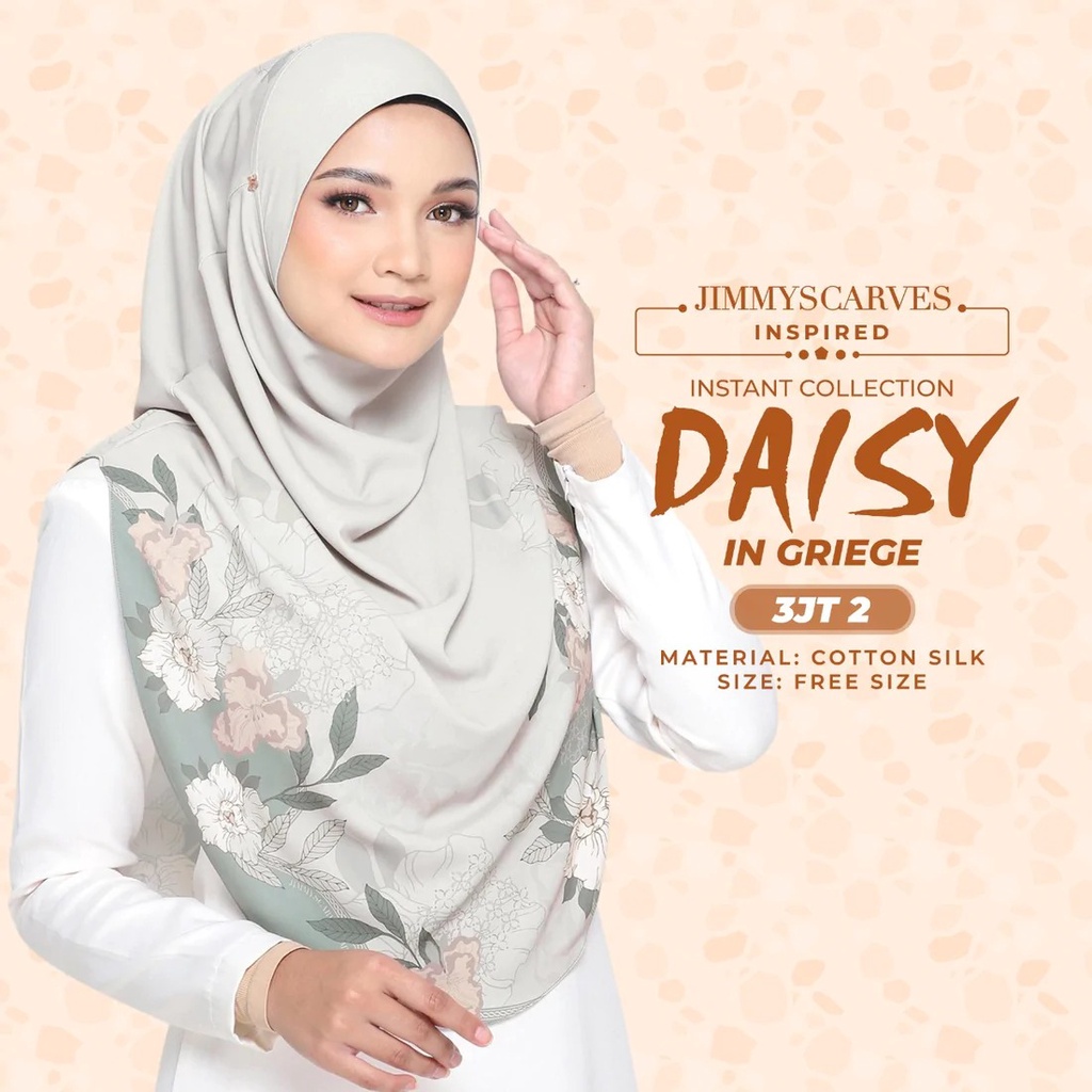 Jimmy Scarves Daisy Oktober Instant Collection ( 3JT ) | Shopee Singapore