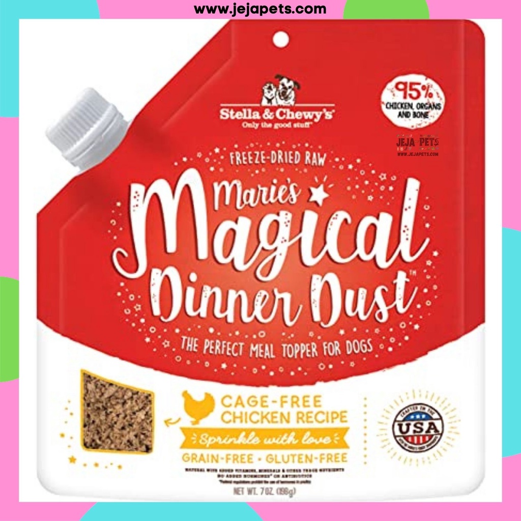 Stella & Chewy's Marie's Magical Dinner Dust (Cage Free Chicken) - 198g ...