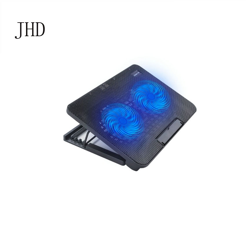 JHD Cooling Pad for Laptop 9”-17” N99 Cooler Pad Stand Dual Fan ...