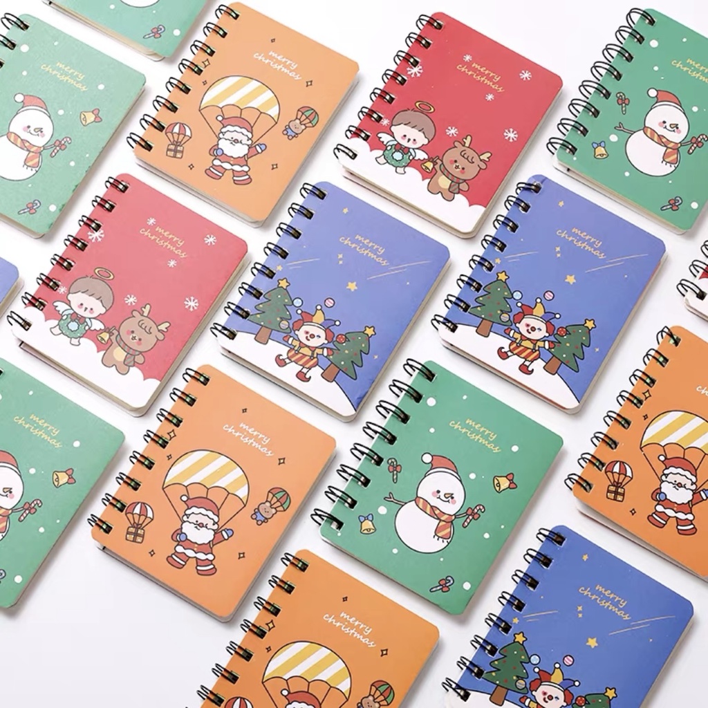 Christmas Mini Note Book - Christmas Theme Mini Book Unique Christmas ...