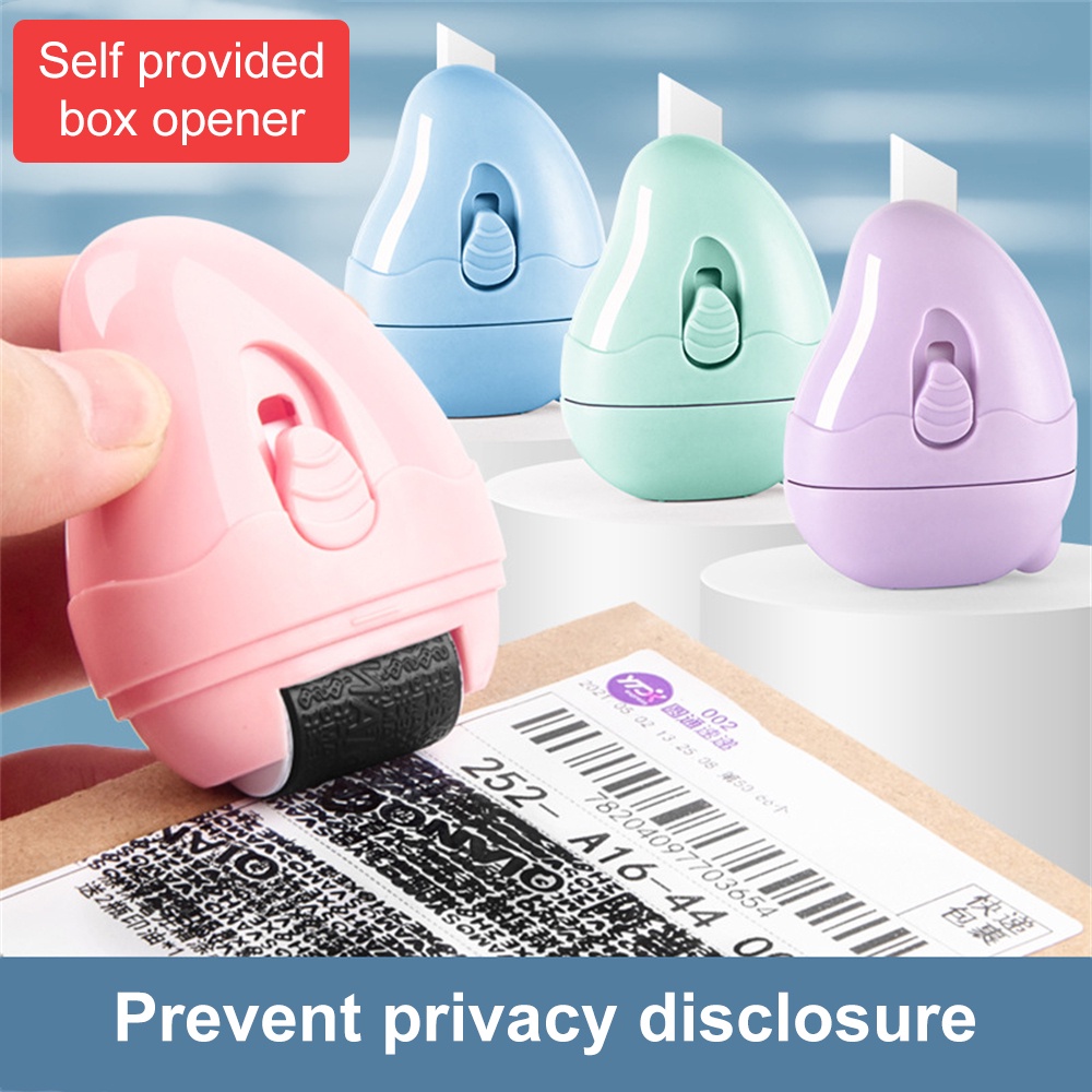 Stamp Seal Roller Manual Smear Information Data Identity Address ...