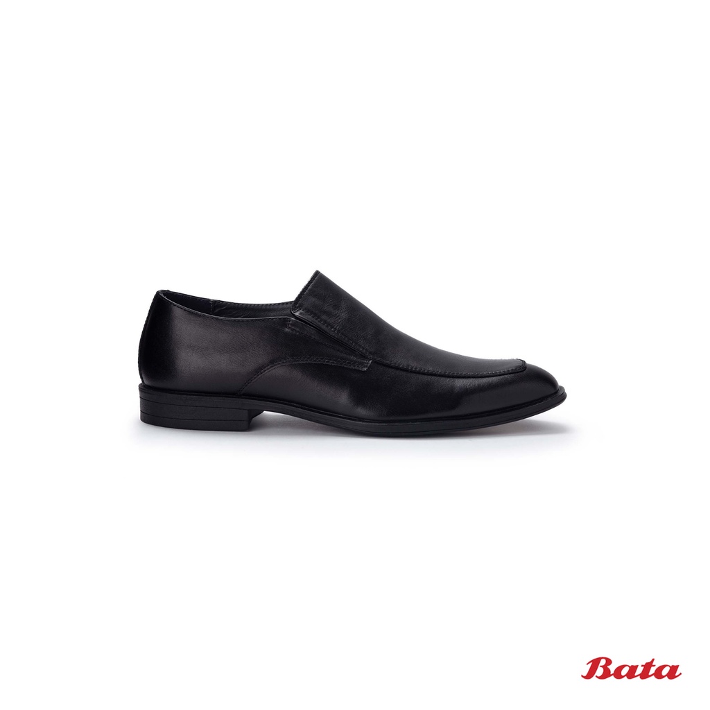 BATA Flexible Men Black Dress Shoes 811X168 | Shopee Singapore