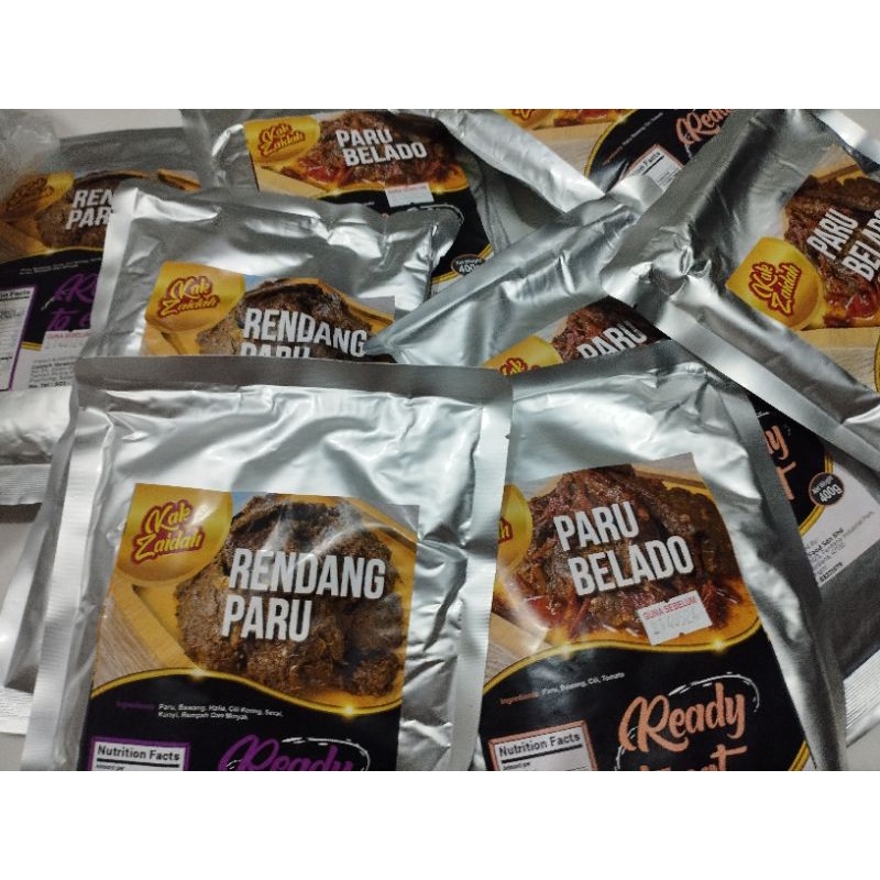 Kak Zaidah Ready To Eat Daging/ rendang/ dengdeng in | Shopee Singapore