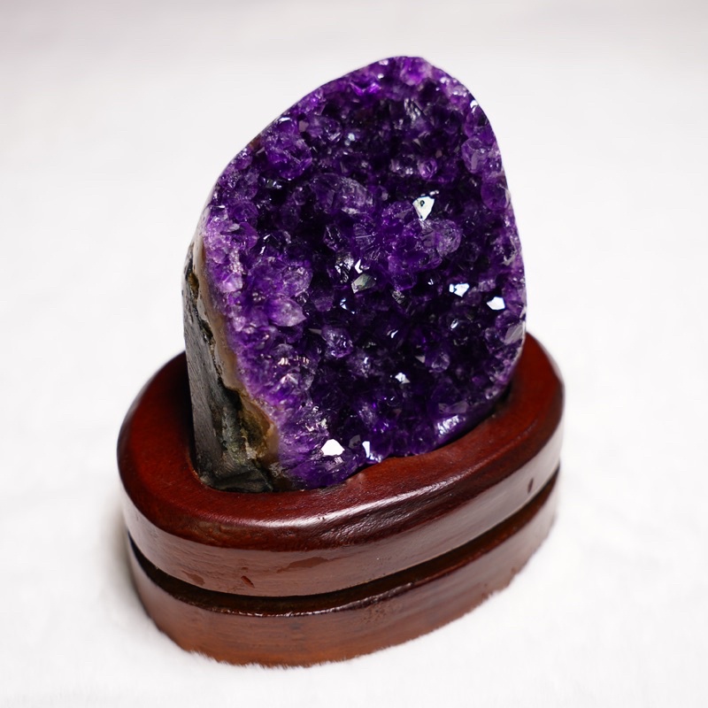 「SG SHOP」Top Grade Imperial Purple Uruguay Amethyst Geode/Amethyst ...