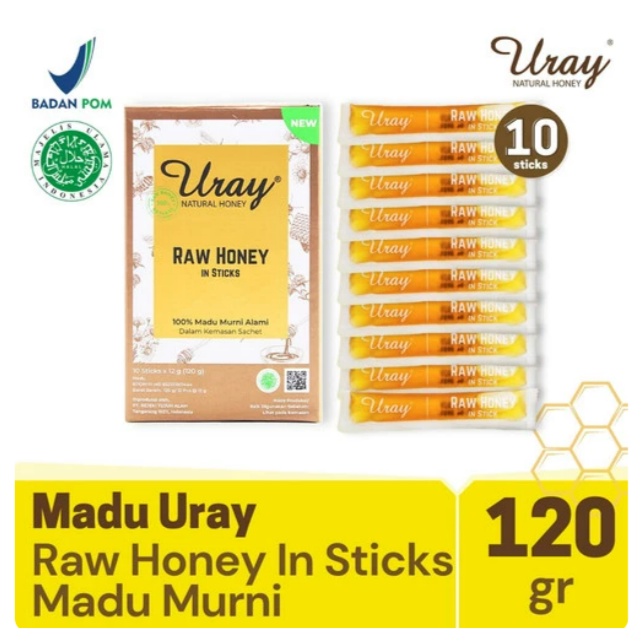 Pure Original URAY STICK SACHET Honey | Ginger HONEY Forest Nutrition ...