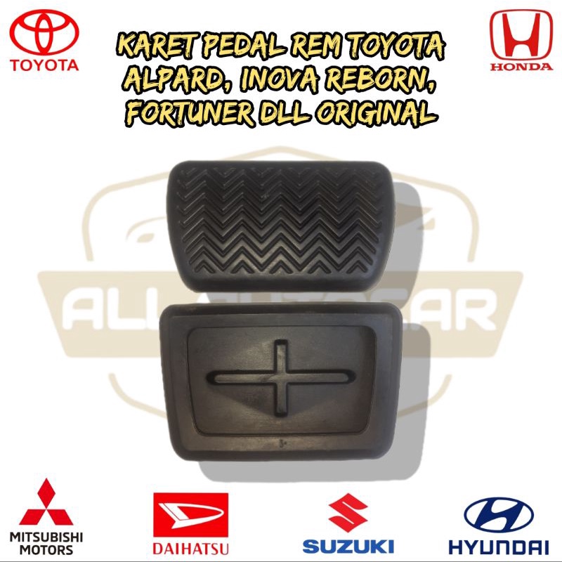 Toyota INNOVA REBORN, HILUX, SIENTA AUTOMATIC BRAKE PEDAL RUBBER ...