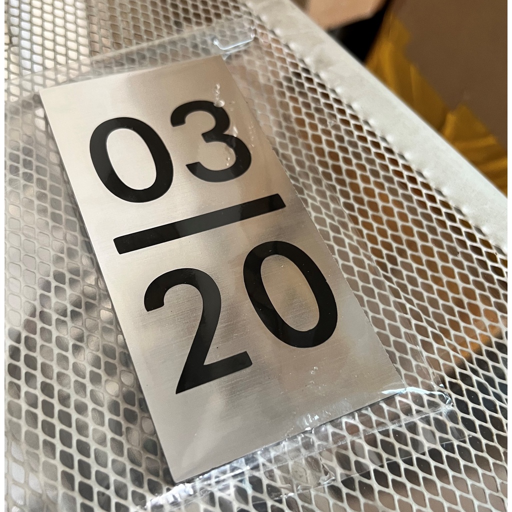 Custom Door Signage OR Custom Your Unit Number Stickers on Acrylic ...