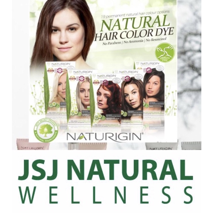 Naturigin Organic Hair Dye Permanent Organic Hair Colours JSJ Natural ...