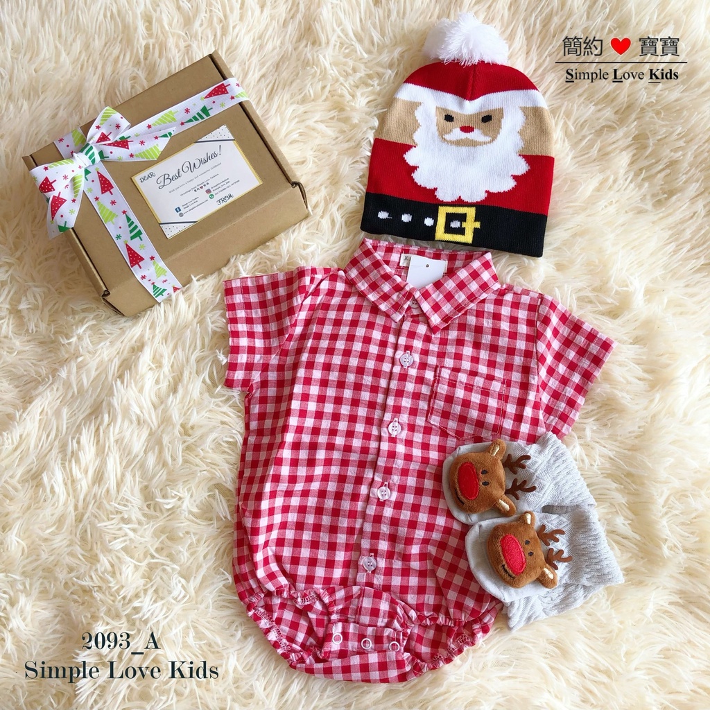 Baby Boys’ Christmas Set ~ 2093_A | Shopee Singapore