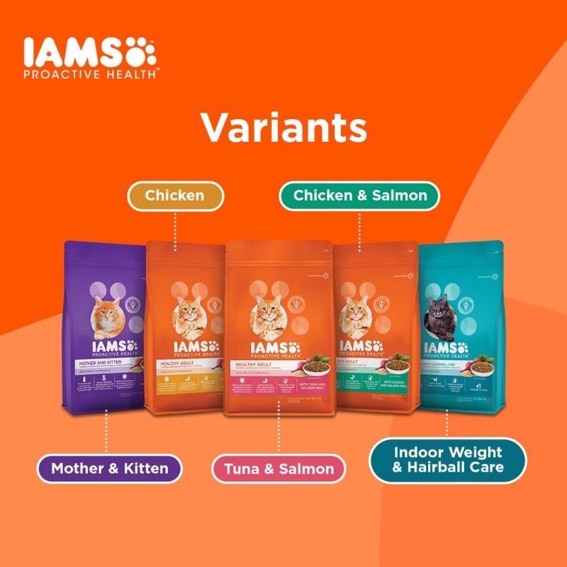 [Promo] Iams Cat Food 3kg | Shopee Singapore