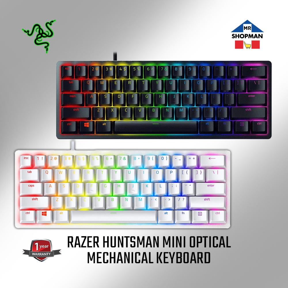 Razer Huntsman Mini Linear Optical Switch 60% Mechanical Keyboard ...