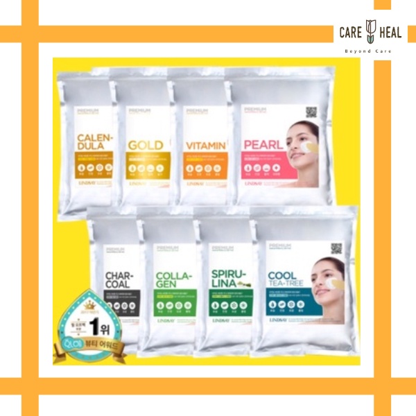 Korea [LINDSAY] Premium Modeling Mask Powder Pack 7 Types 1kg | Shopee ...