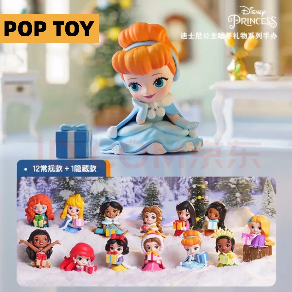 Disney Princess Winter Gifts Series Blind box doll Popmart Cute Figures ...