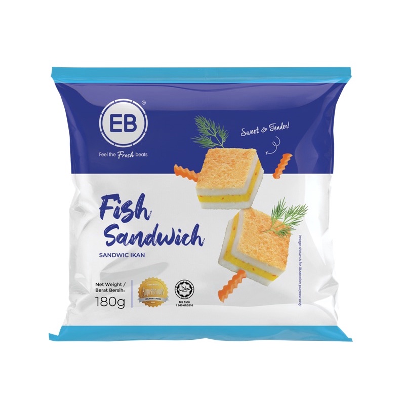EB Fish Sandwich 180g - Master Grocer | Shopee Singapore