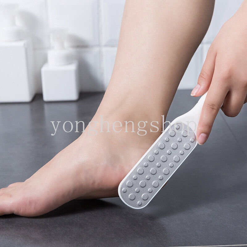 Double-sided Foot Calluses File Exfoliating Scrub Brush Stainless Steel ...