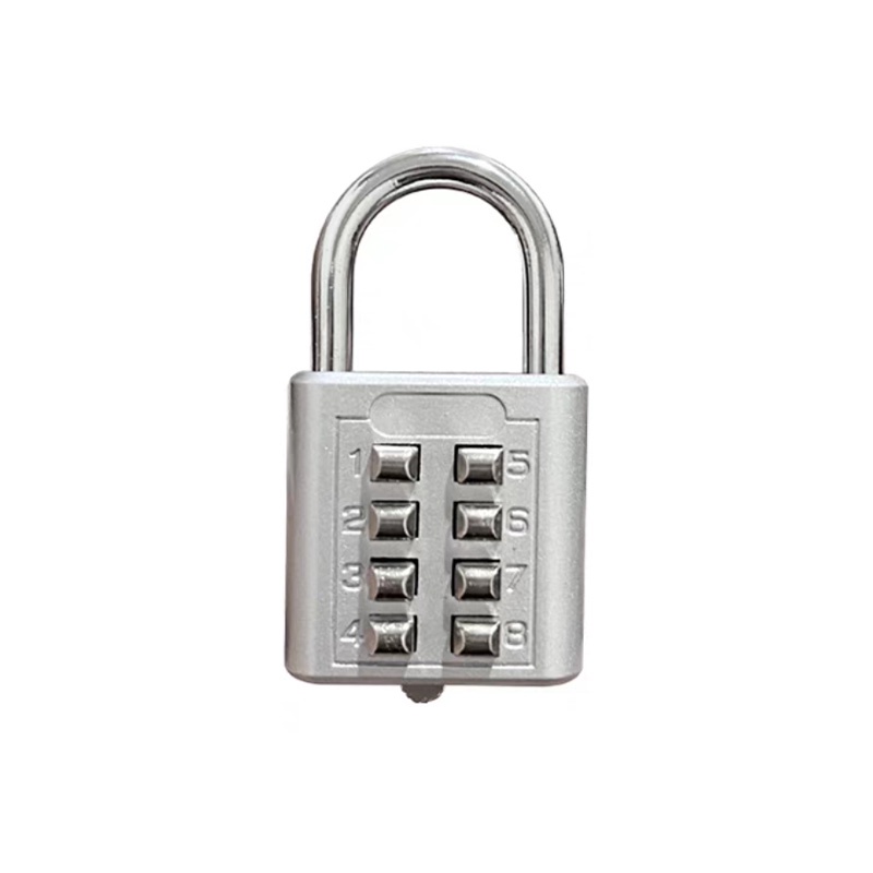 LEAP Number Padlock | Silver Digit PIN Lock | Locker Box Lock | Shopee ...