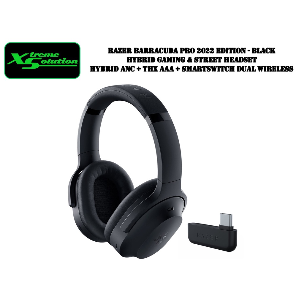 Razer Barracuda Pro 2022 Edition - Hybrid Gaming & Street Headset ...