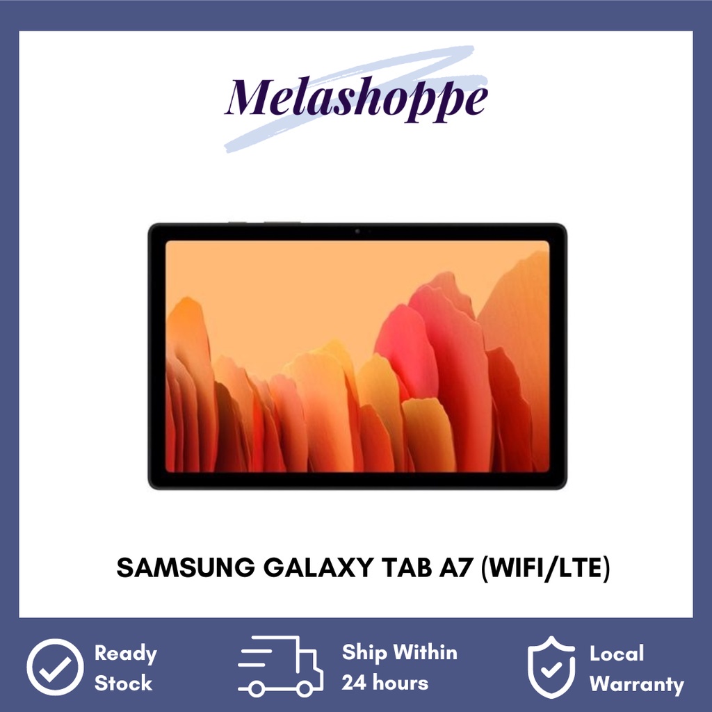 Samsung Galaxy Tab A7 WiFi/LTE (Local Set) | Shopee Singapore