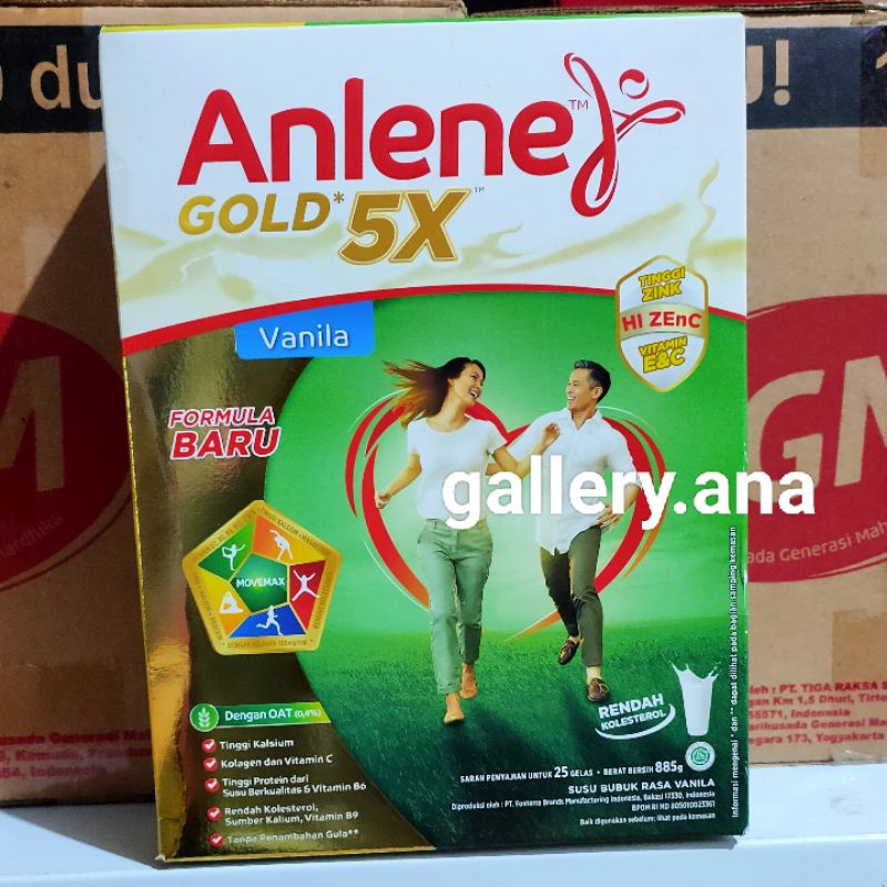 Anlene Gold Plus 5x Vanilla / Original / Chocolate / Chocolate 885 ...