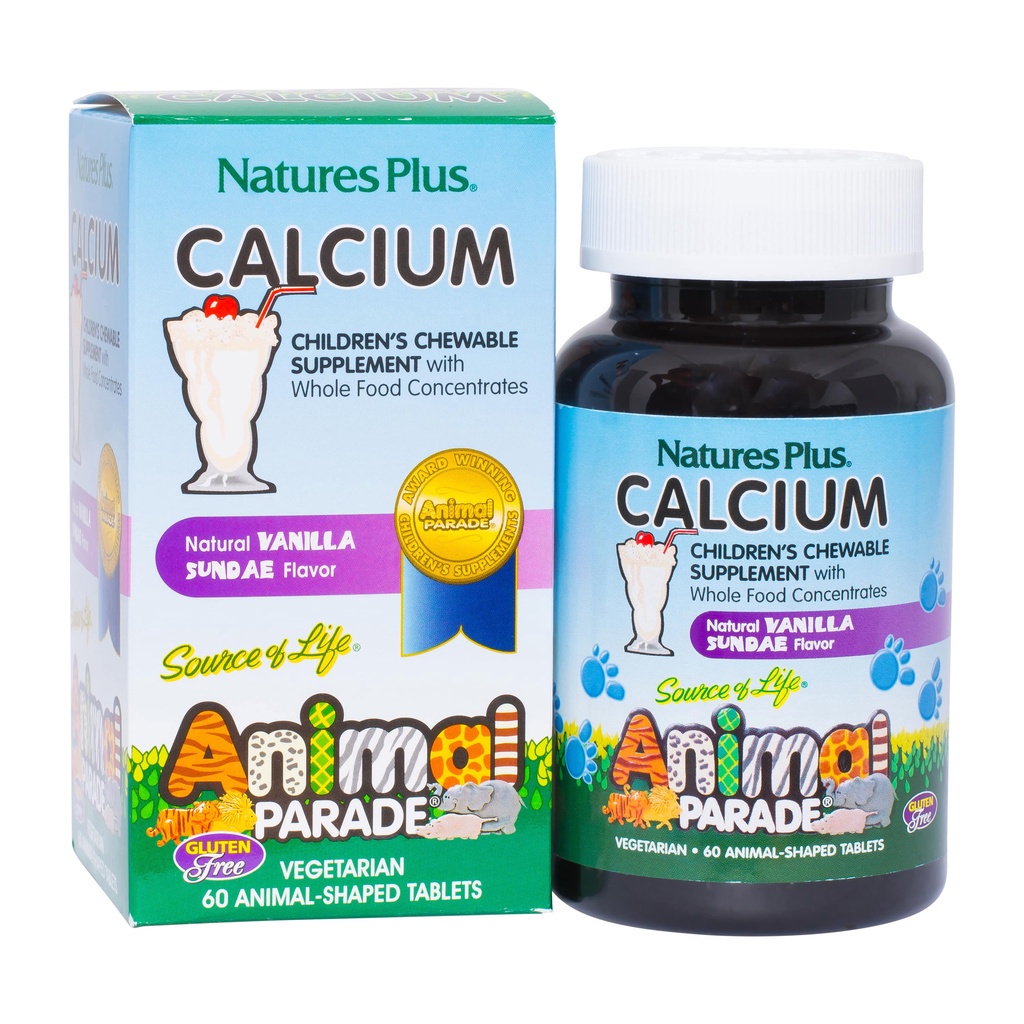 NaturesPlus Animal Parade® Calcium Children’s Chewables | Shopee Singapore