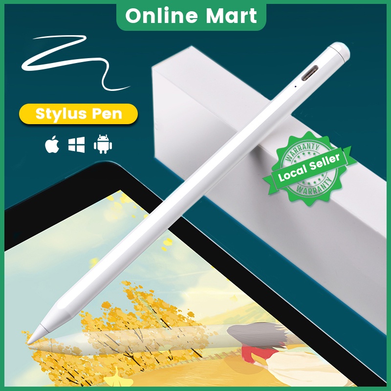 【SG Stock】Universal Active Stylus Touch Screen Pen Drawing Tablet Phone ...