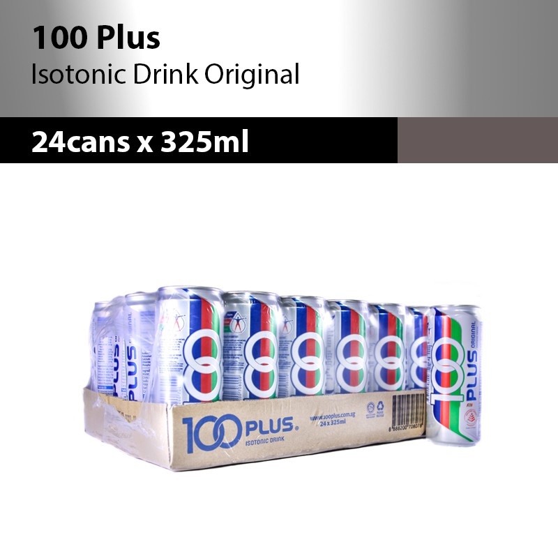 100 Plus Original 24 cans x 325ml | Shopee Singapore