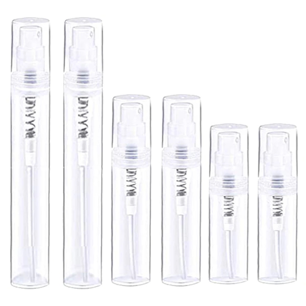100Pcs Transparent Plastic Spray Bottle 2ML 3ML 5ML Cosmetic Packing ...