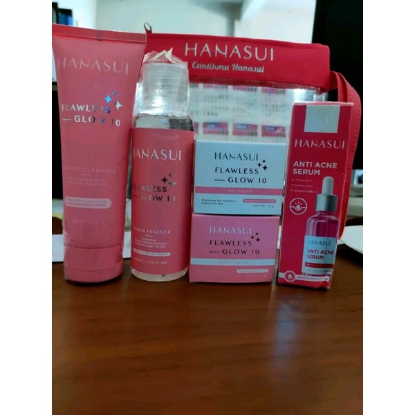 Skincare!! Hanasui Flawless Glow 10 is equipped with hanasui serum ...