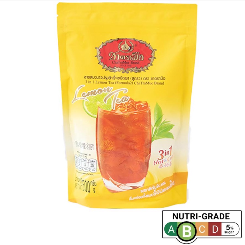 Cha Tra Mue 3 in 1 Hot & Cold Lemon Tea 500g [Thailand] | Shopee Singapore