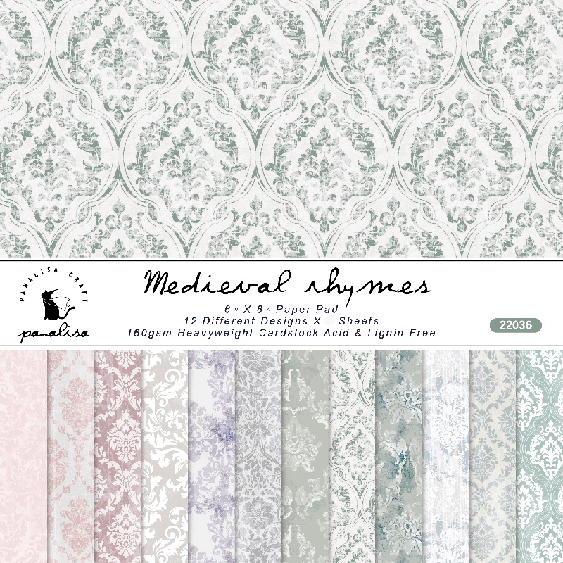 Paper Pack 6"x6" Dreamlike 12 sheet Art Background Paper Card Making ...