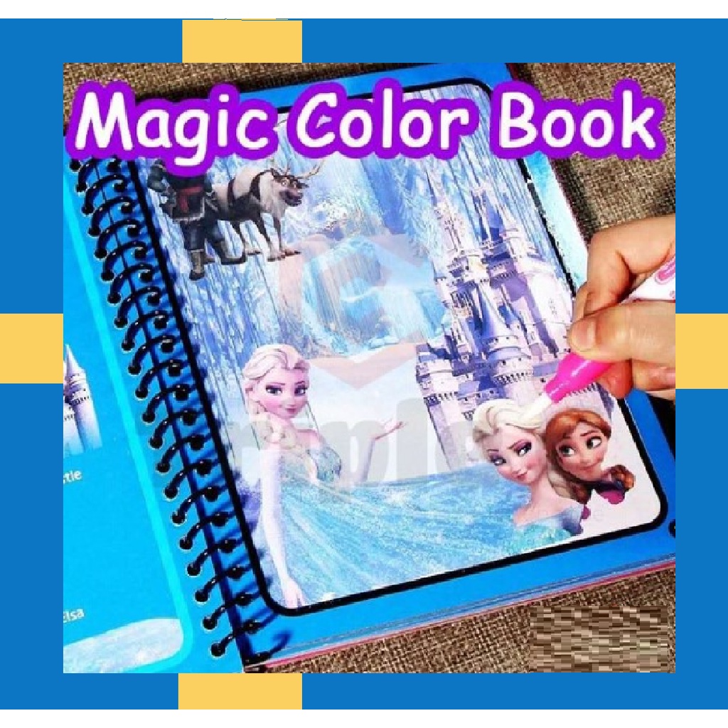 Magic Water Coloring Book For Children Day Birthday Party Goodie Bag ...