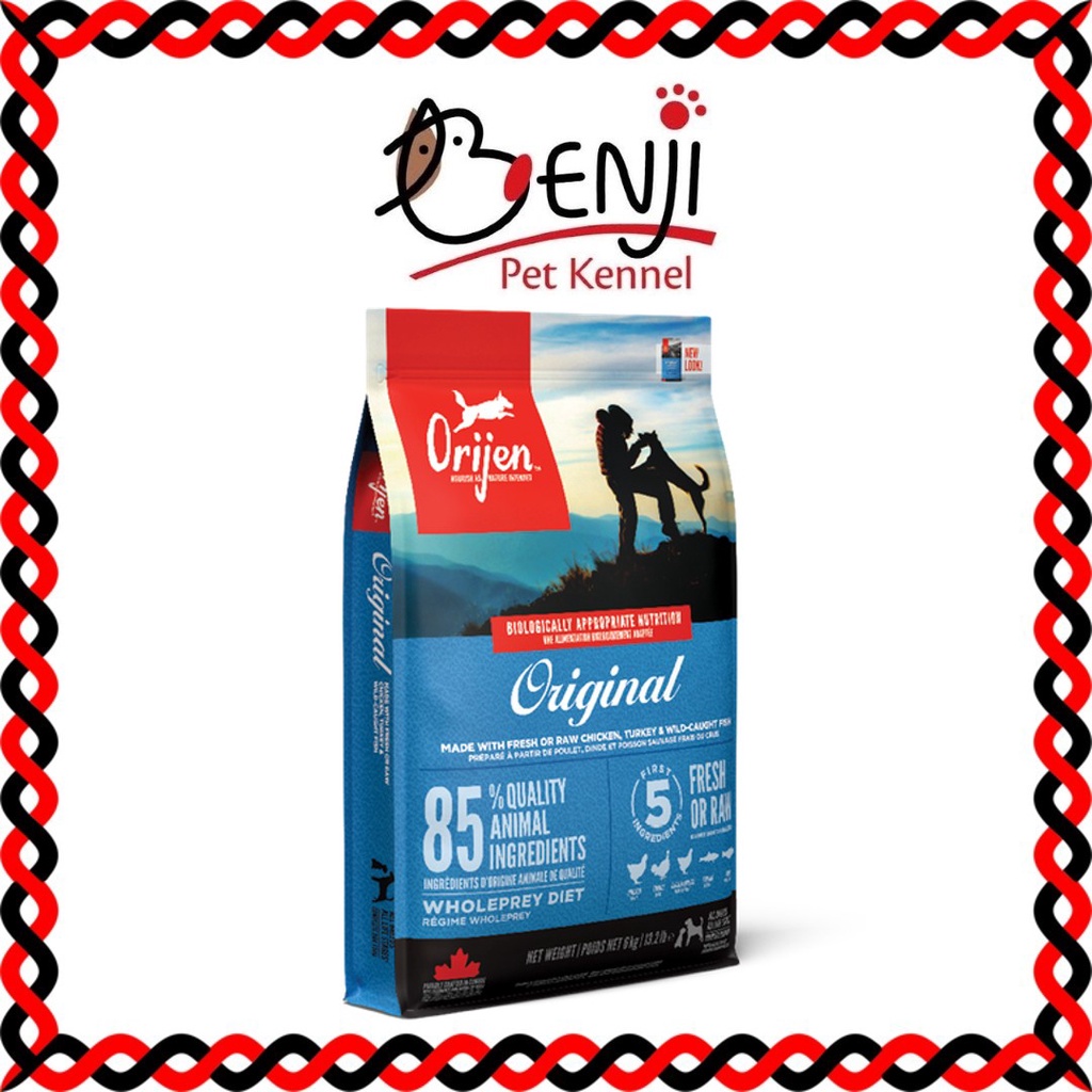 Orijen Original Dog Dry Food 11.4kg | Shopee Singapore
